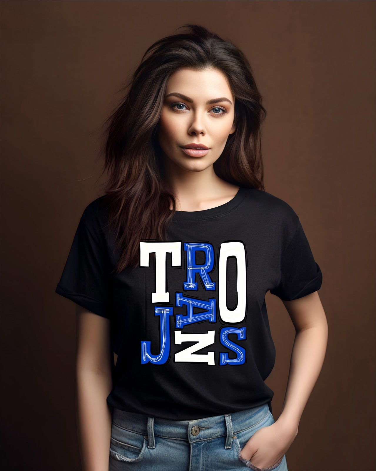 Mascot word art – Pressed to a T